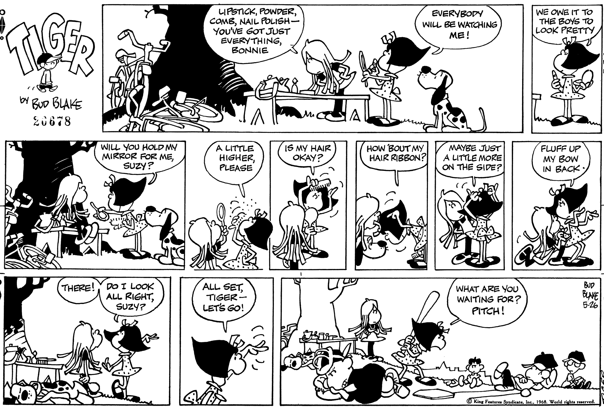 Tiger Comic Strip 1968-05-26 | Comics Kingdom