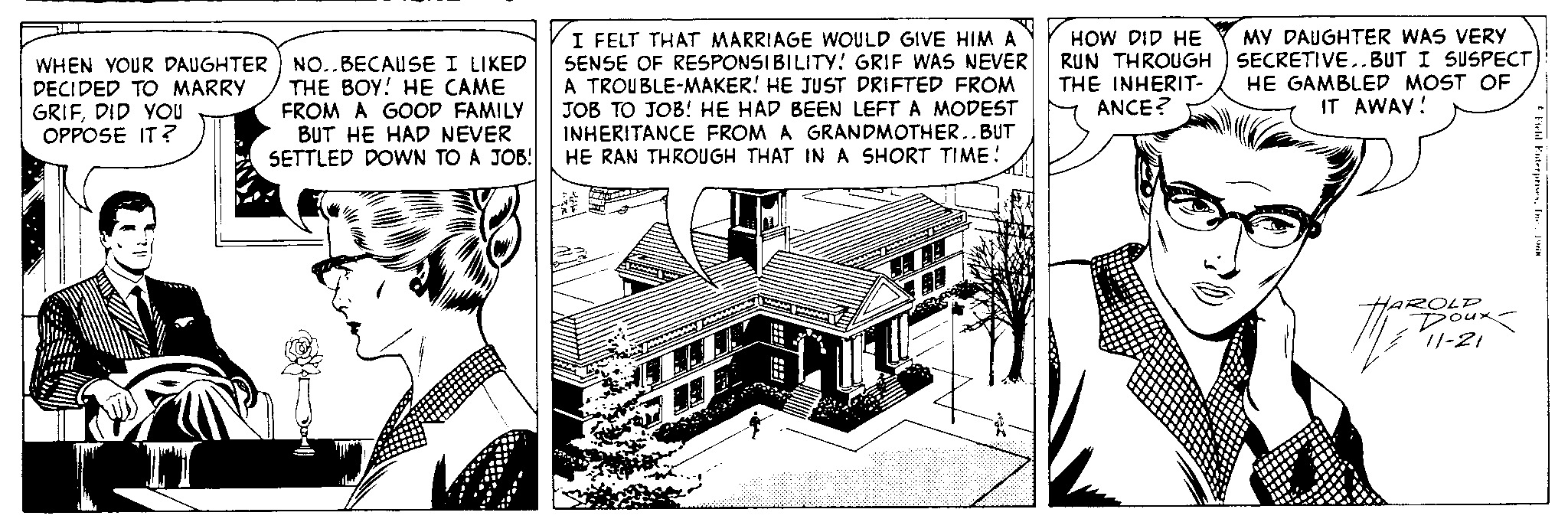 Judge Parker Comic Strip 1968-11-21 | Comics Kingdom