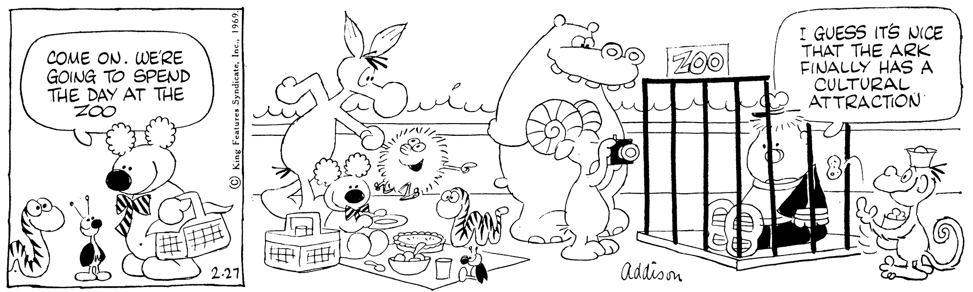 Boner’s Ark Comic Strip 1969-02-27 | Comics Kingdom