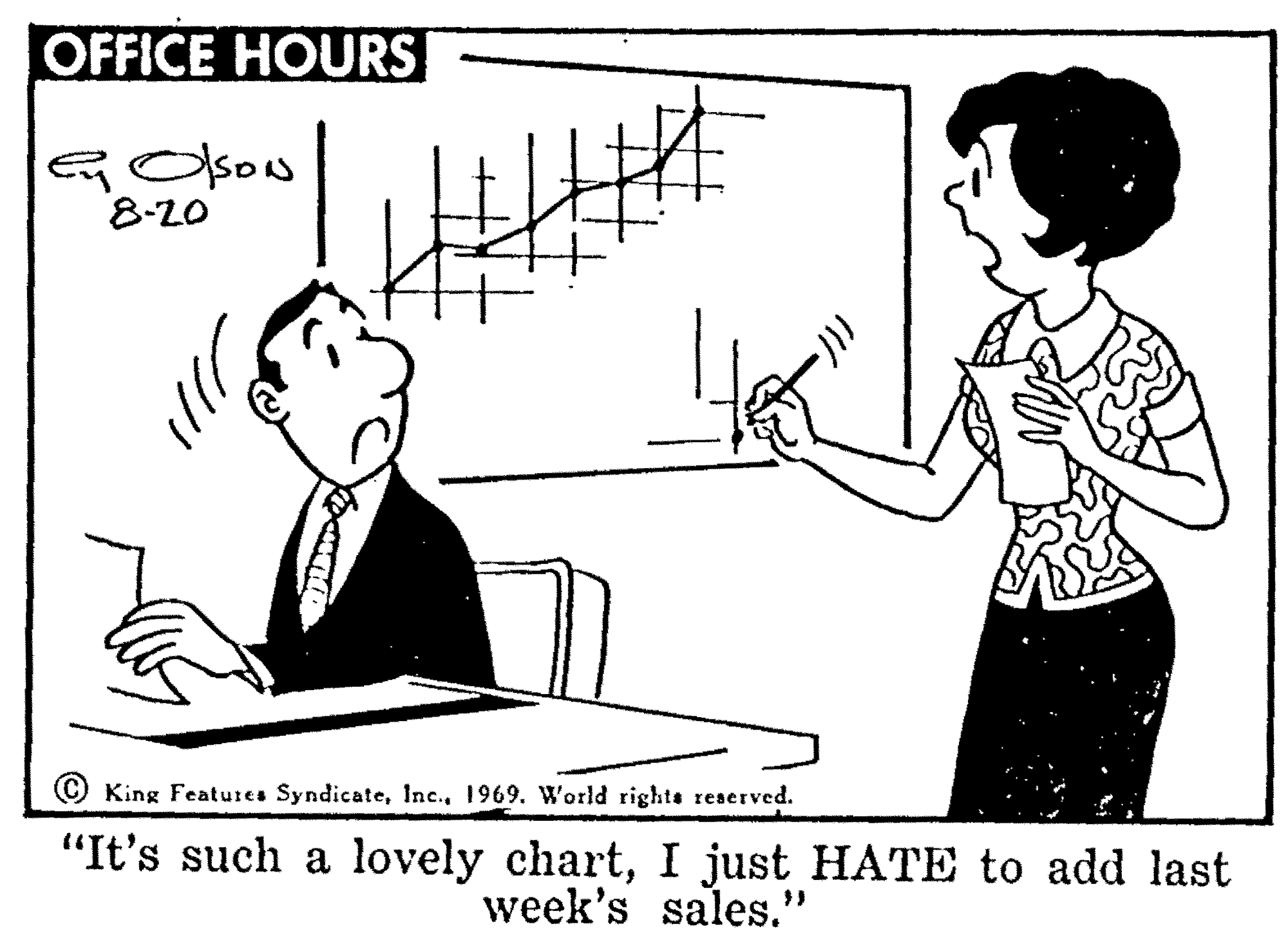 Office Hours Comic Strip 1969-08-20 | Comics Kingdom