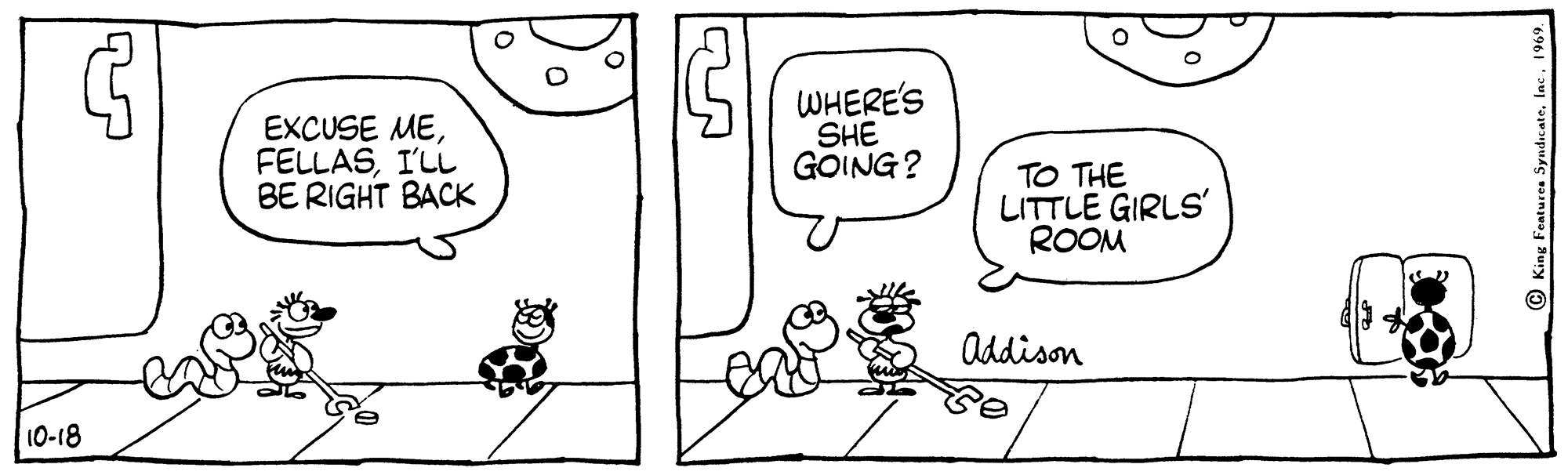 Boner’s Ark Comic Strip 1969-10-18 | Comics Kingdom