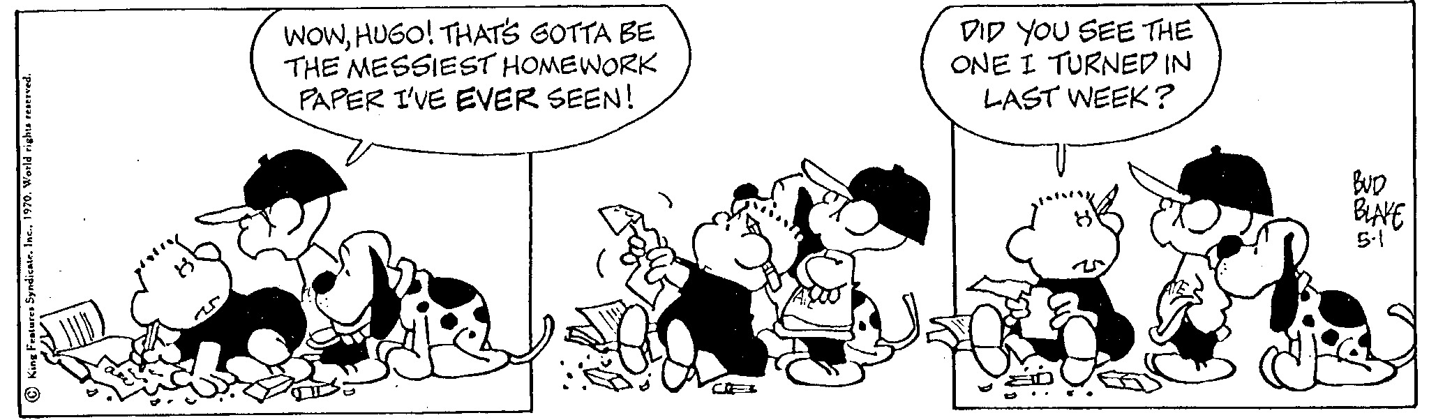 Tiger Comic Strip 1970-05-01 | Comics Kingdom
