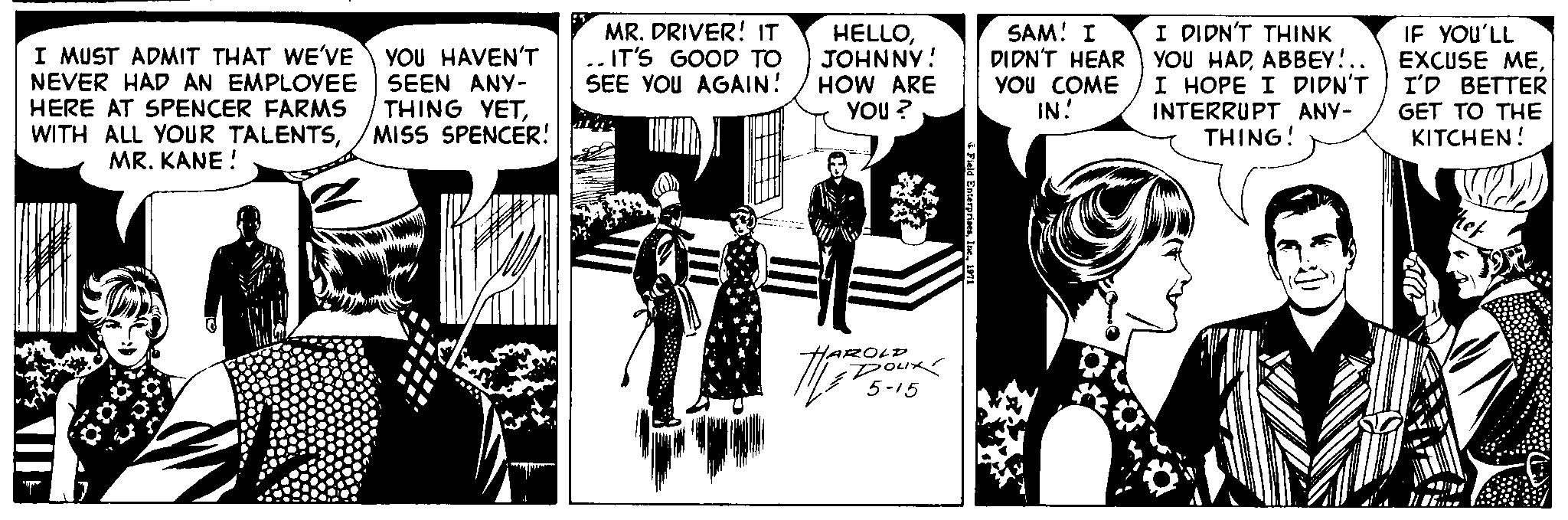 Judge Parker Comic Strip 1971-05-15 | Comics Kingdom