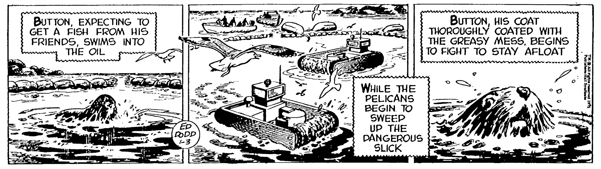 Mark Trail Vintage Comic Strip 1972-01-03 | Comics Kingdom
