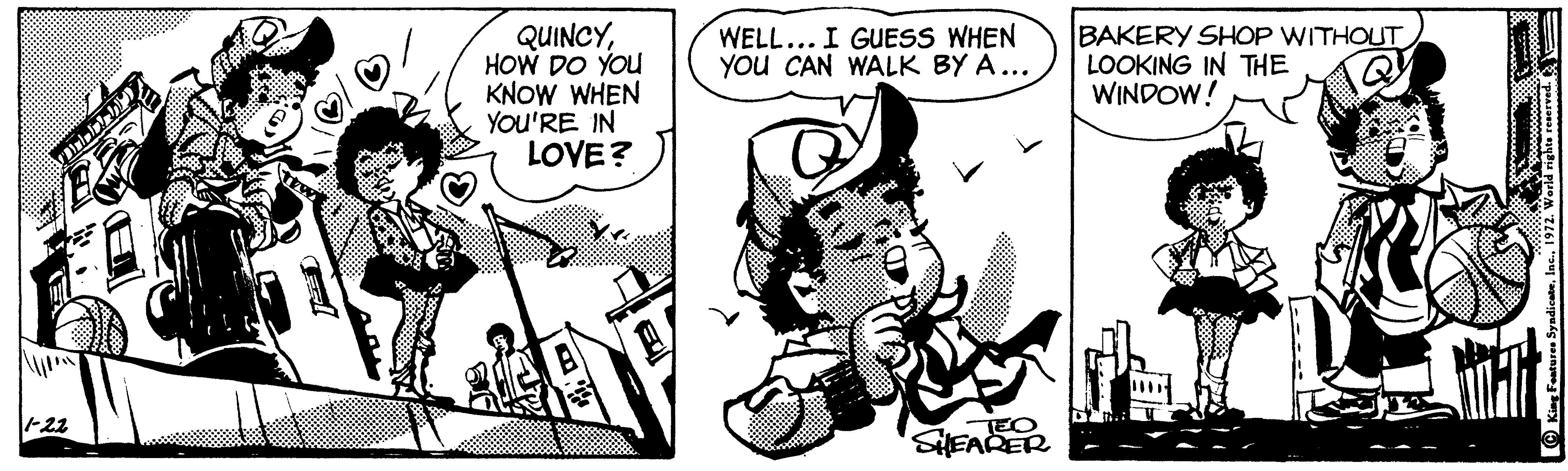 Quincy Comic Strip 1972-01-22 | Comics Kingdom