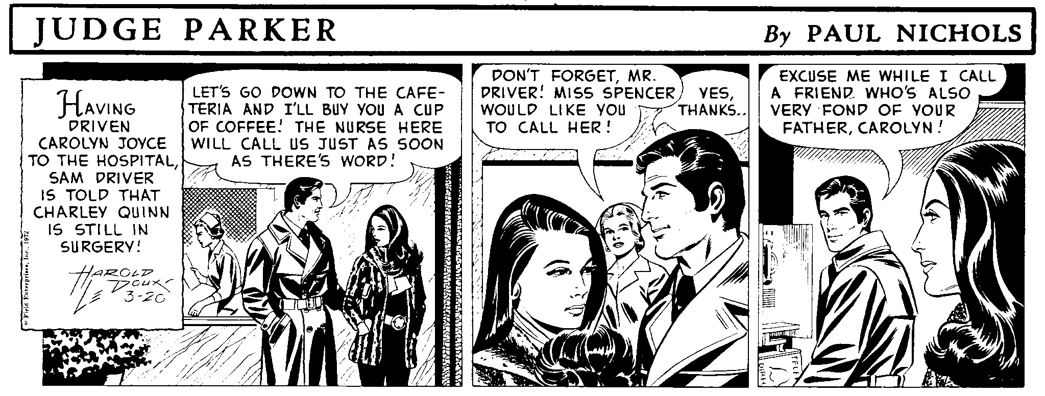 Judge Parker Vintage Comic Strip 1972-03-20 | Comics Kingdom