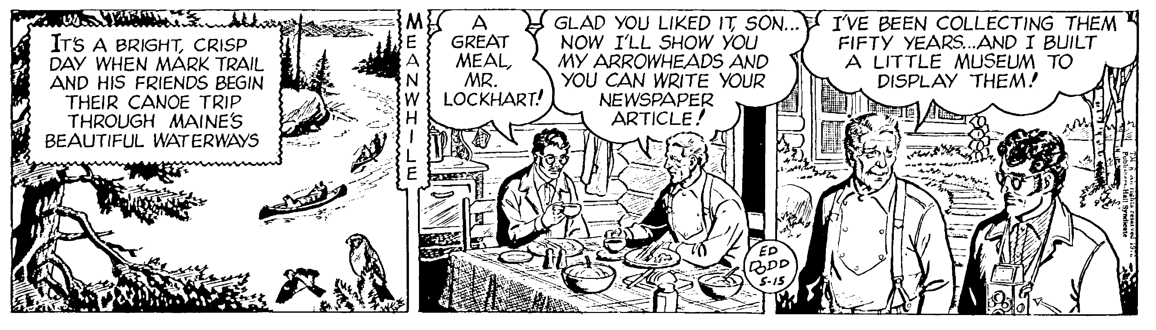 Mark Trail Vintage Comic Strip 1972-05-15 | Comics Kingdom