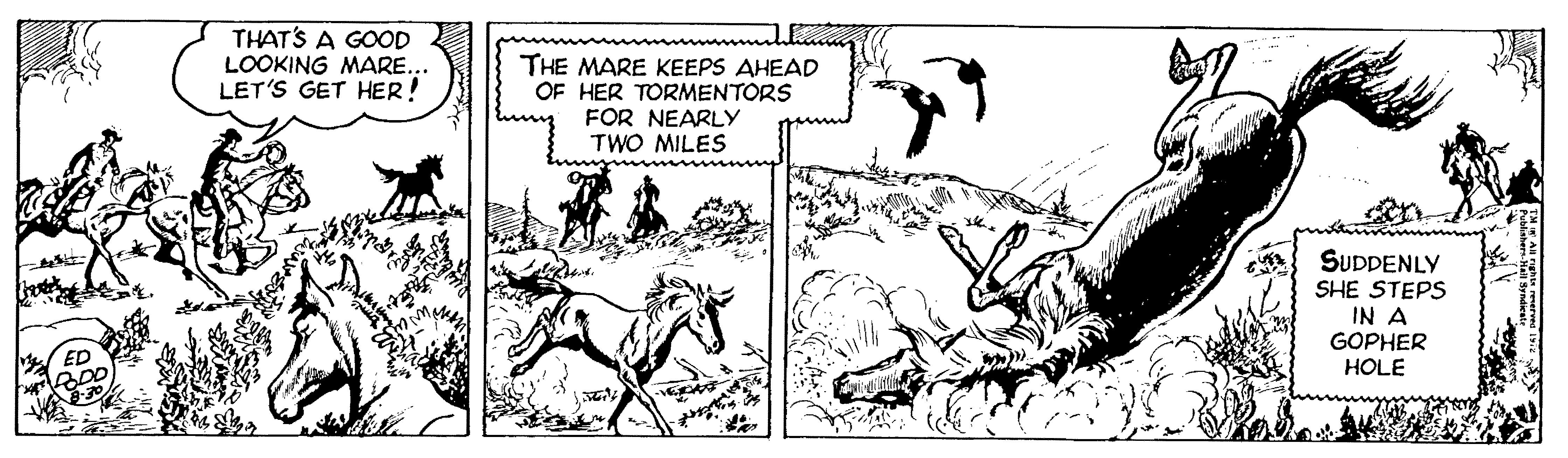 Mark Trail Vintage Comic Strip 1972-08-30 | Comics Kingdom