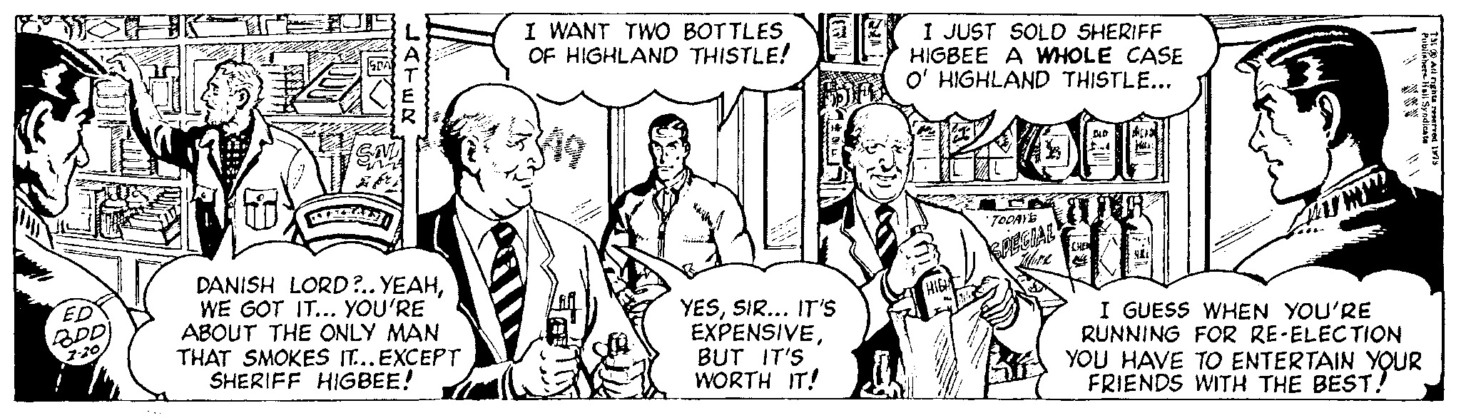 Mark Trail Vintage Comic Strip 1973-02-20 | Comics Kingdom