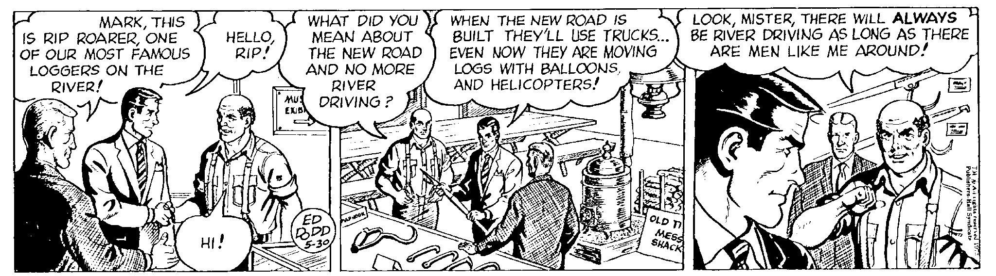 Mark Trail Comic Strip 1973-05-30 | Comics Kingdom