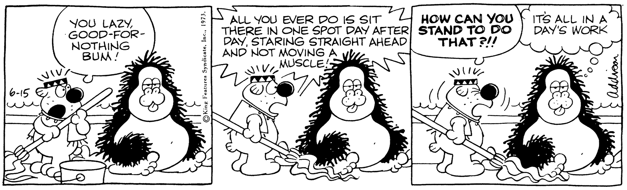 Boner’s Ark Comic Strip 1973-06-15 | Comics Kingdom