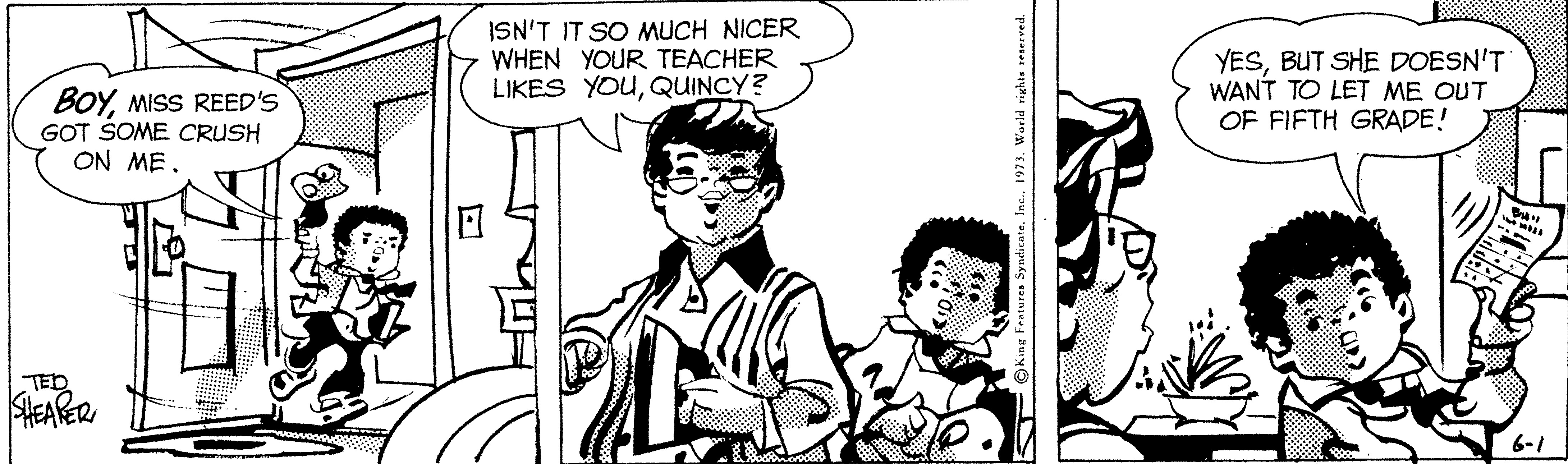 Quincy Comic Strip 1973-06-01 | Comics Kingdom