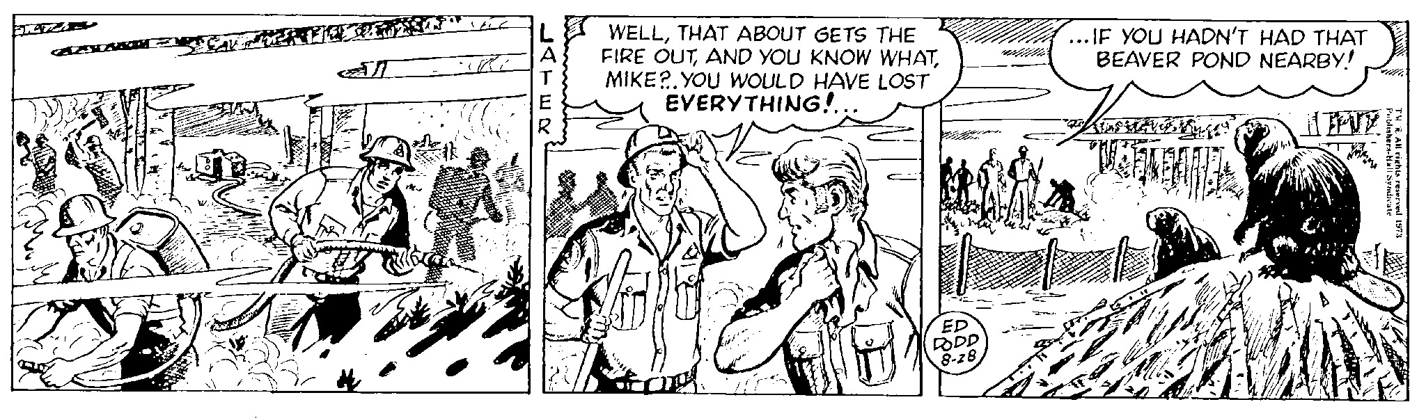 Mark Trail Comic Strip 1973-08-28 | Comics Kingdom