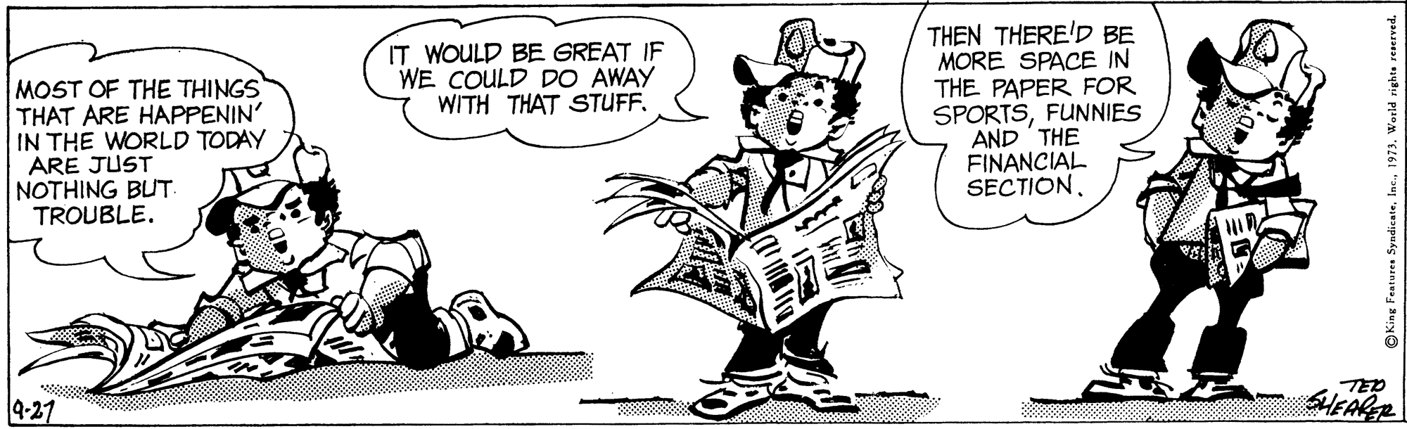 Quincy Comic Strip 1973-09-27 | Comics Kingdom