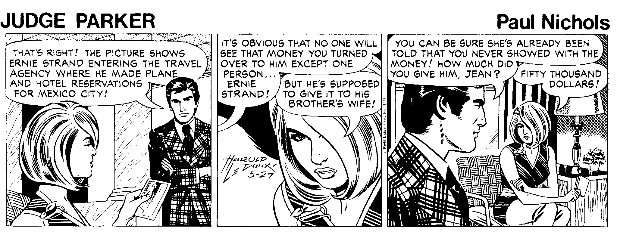 Judge Parker Vintage Comic Strip 1974-05-27 | Comics Kingdom