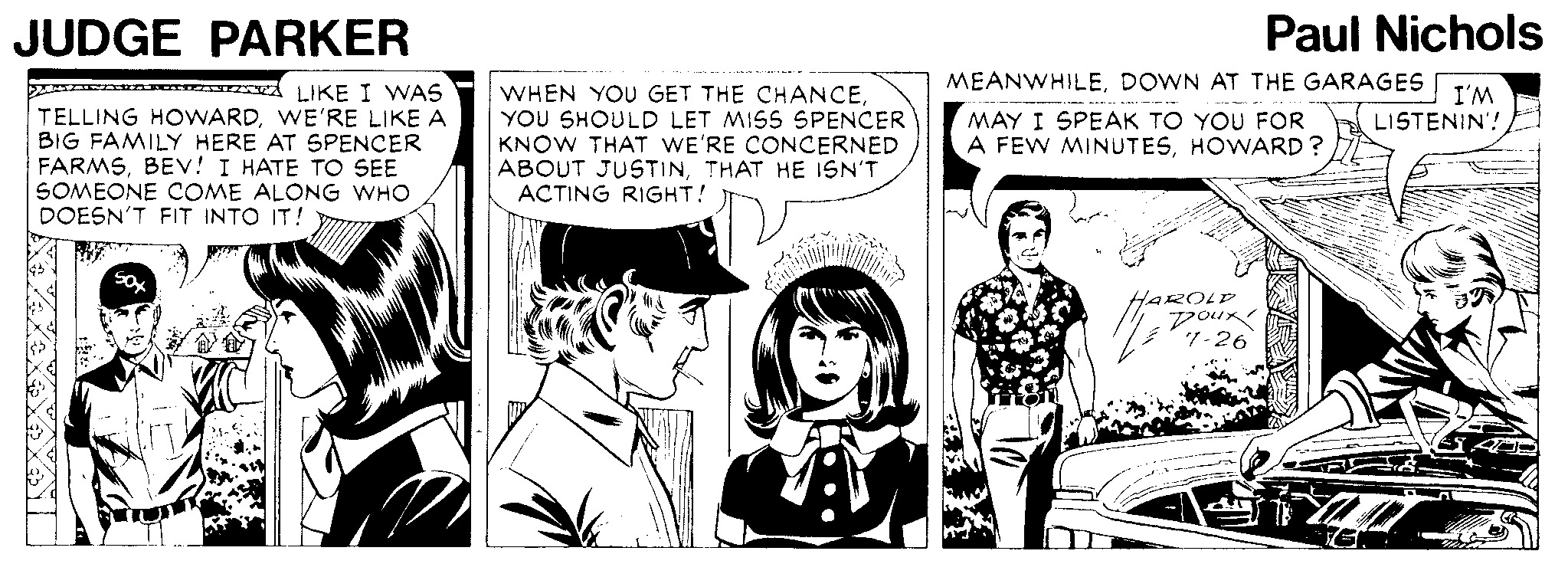 Judge Parker Vintage Comic Strip 1974-07-26 | Comics Kingdom