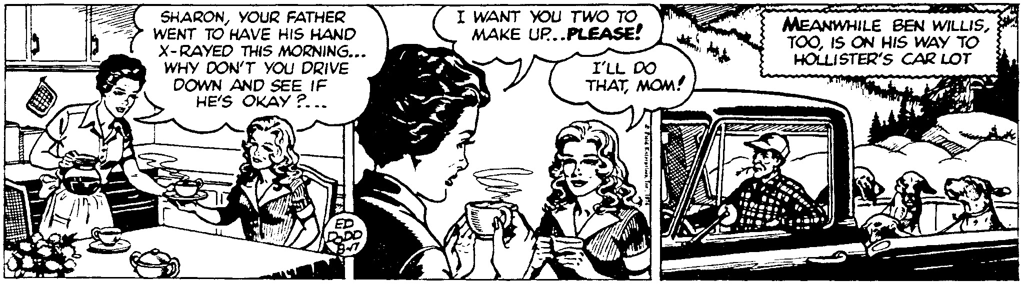 Mark Trail Vintage Comic Strip 1974-08-17 | Comics Kingdom