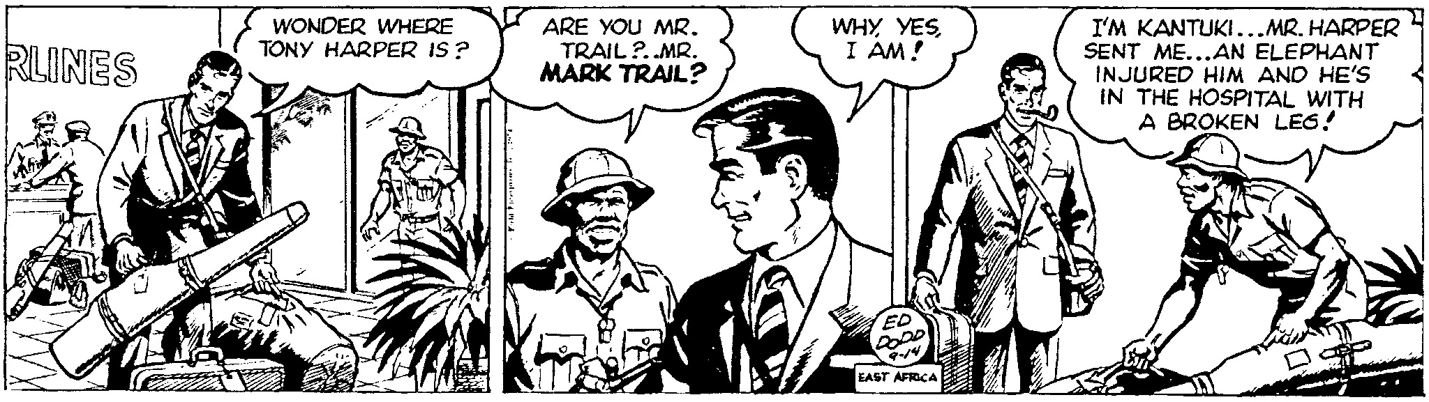 Mark Trail Vintage Comic Strip 1974-09-14 | Comics Kingdom