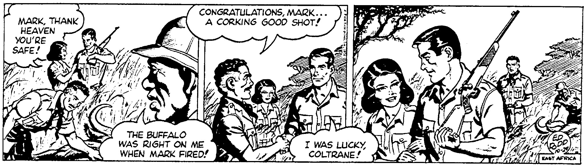 Mark Trail Vintage Comic Strip 1974-10-29 | Comics Kingdom