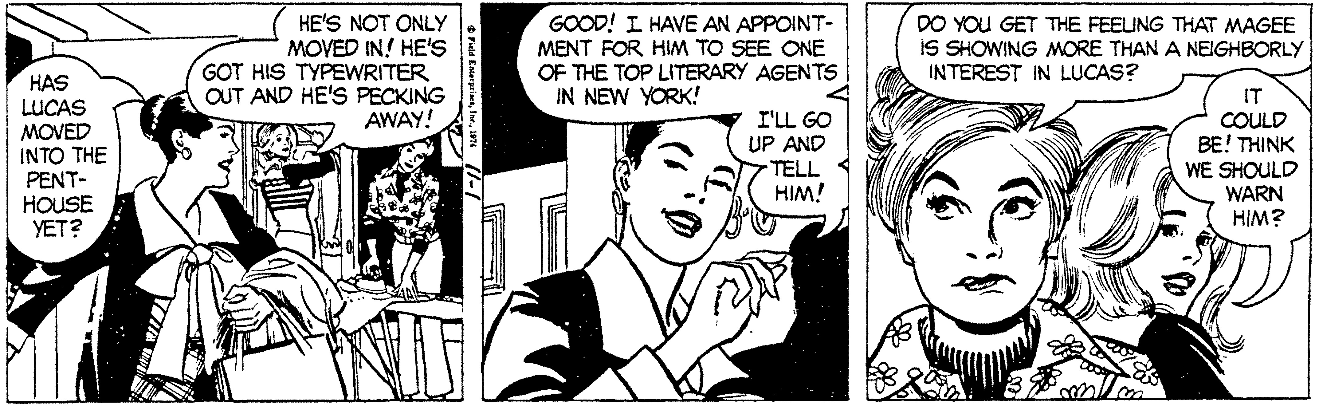 Apartment 3-G Comic Strip 1974-11-01 | Comics Kingdom
