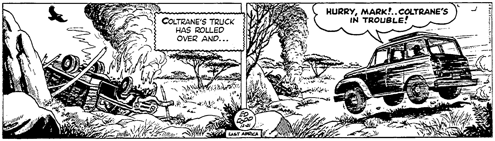 Mark Trail Vintage Comic Strip 1974-12-21 | Comics Kingdom