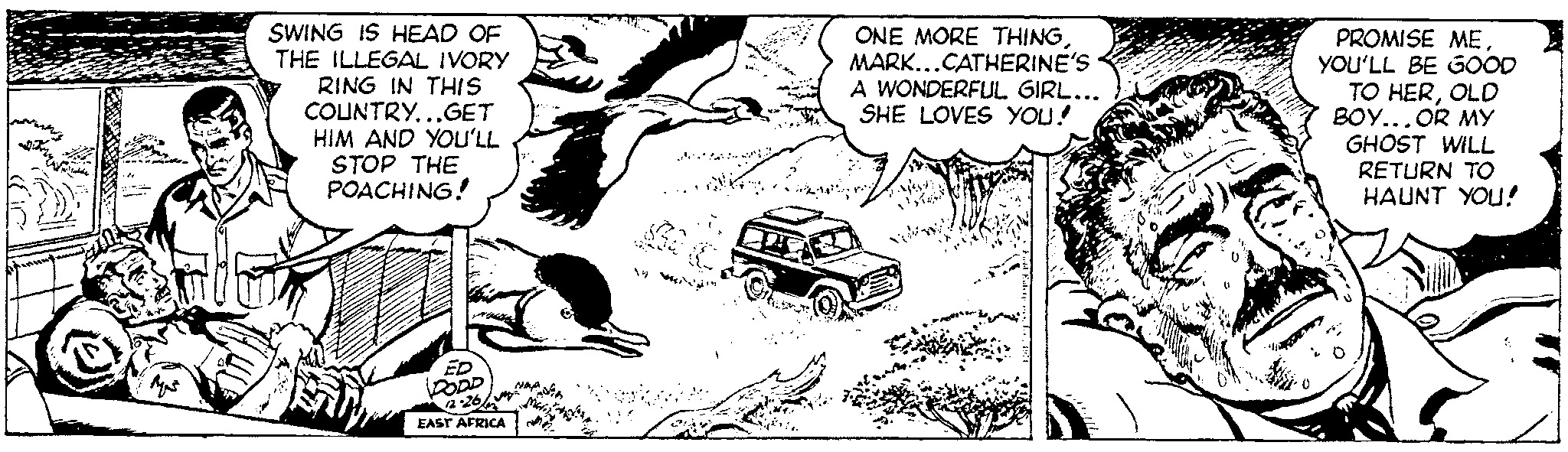 Mark Trail Vintage Comic Strip 1974-12-26 | Comics Kingdom
