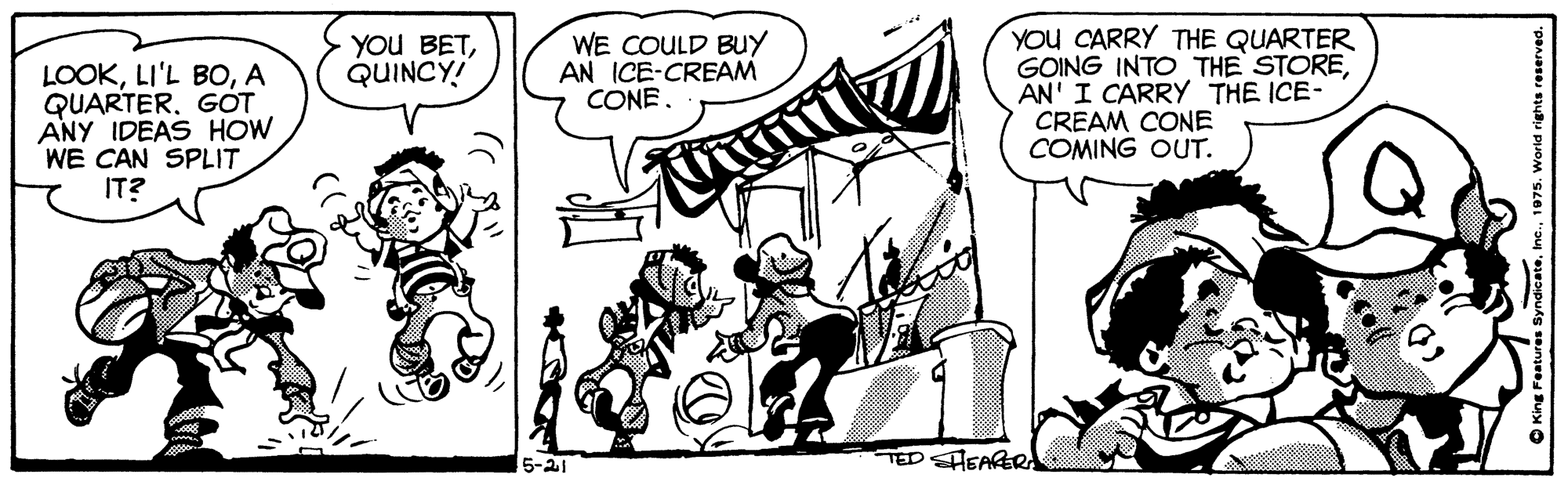 Quincy Comic Strip 1975-05-21 | Comics Kingdom