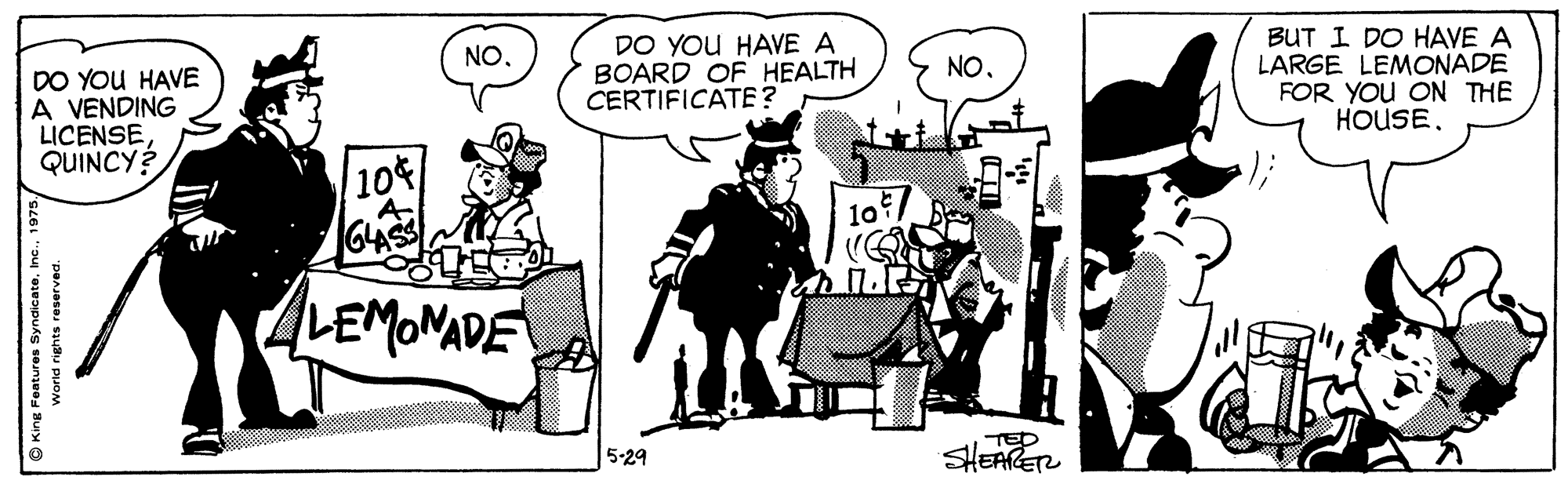 Quincy Comic Strip 1975-05-29 | Comics Kingdom