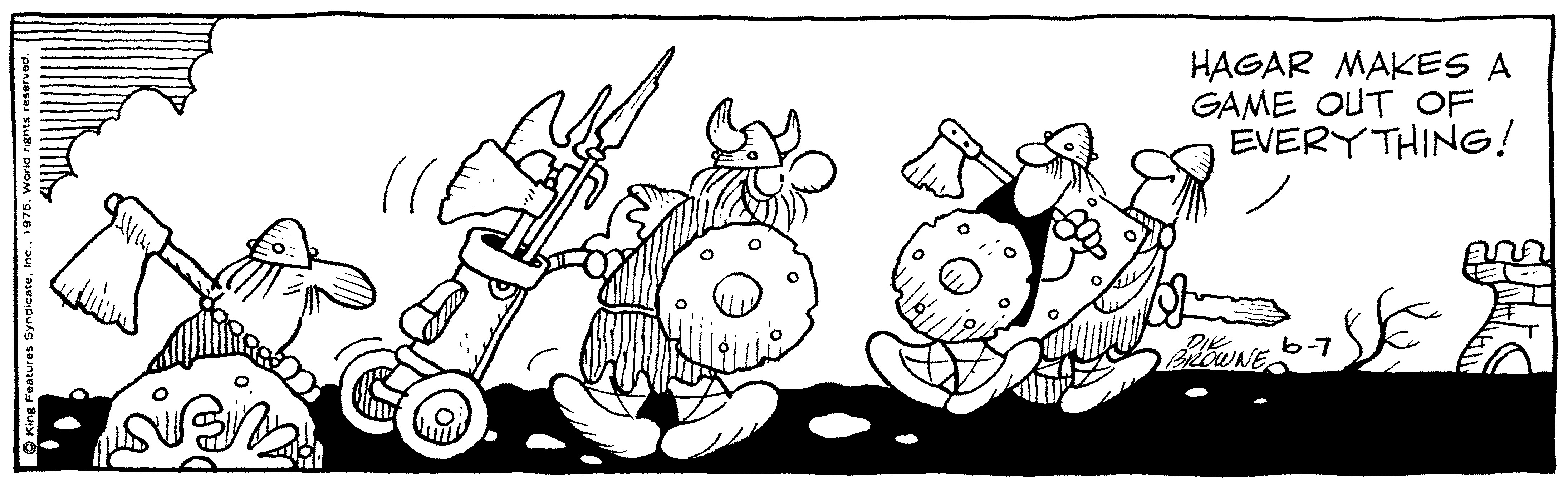 Hagar The Horrible Comic Strip 1975-06-07 | Comics Kingdom