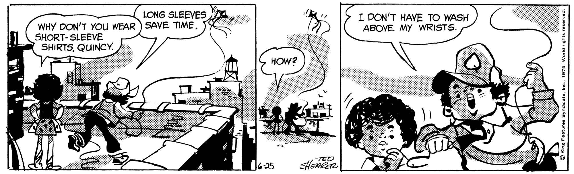 Quincy Comic Strip 1975-06-25 | Comics Kingdom