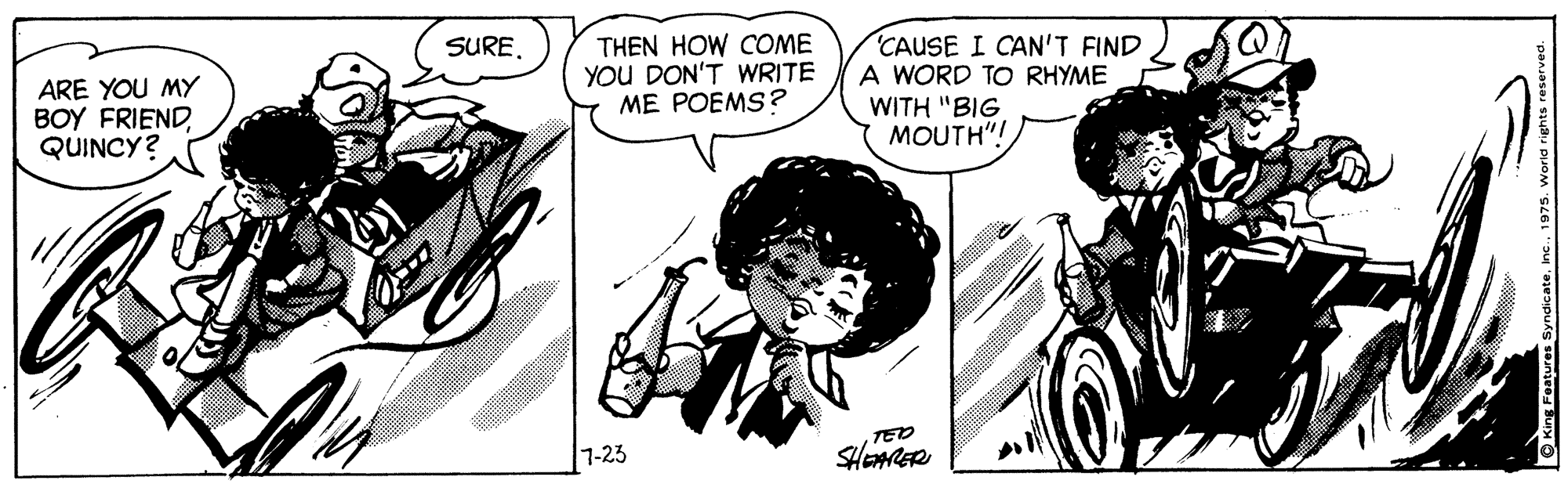 Quincy Comic Strip 1975-07-23 | Comics Kingdom