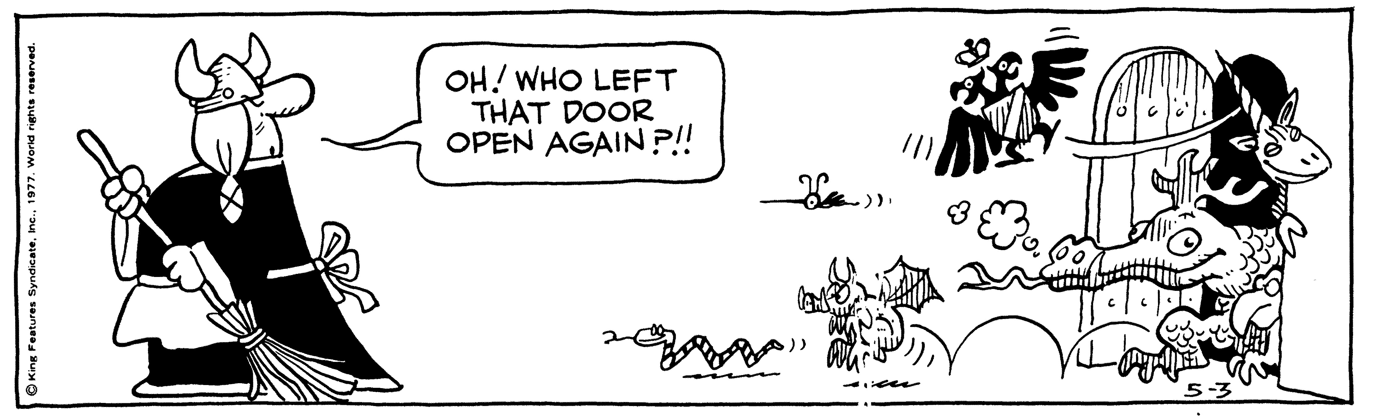 Hagar The Horrible Comic Strip 1977-05-03 | Comics Kingdom