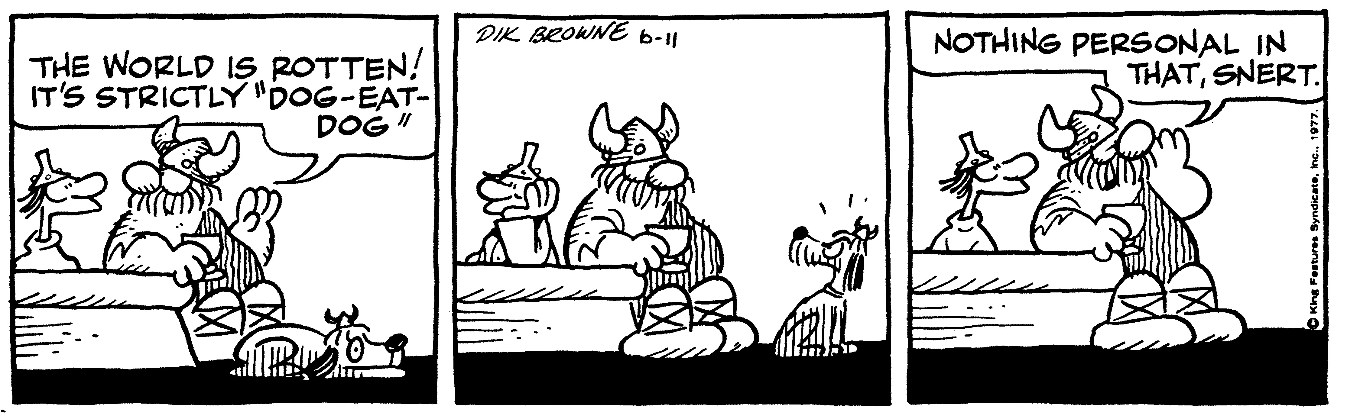 Hagar The Horrible Comic Strip 1977-06-11 | Comics Kingdom