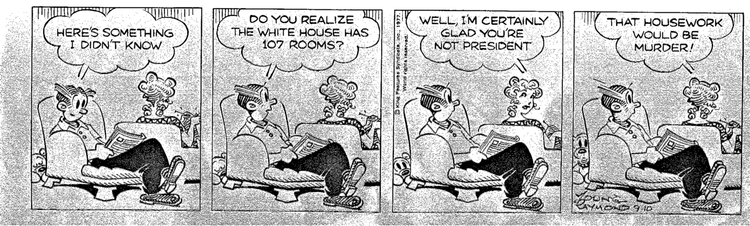 Blondie Comic Strip 1977 09 10 Comics Kingdom