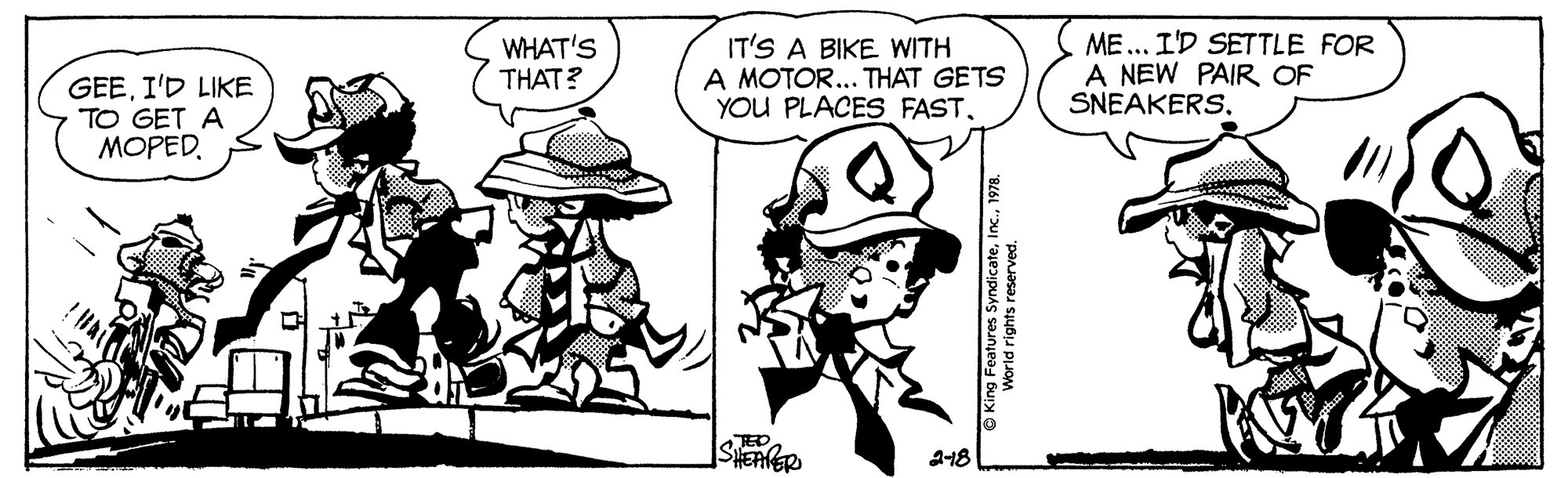Quincy Comic Strip 1978-02-18 | Comics Kingdom
