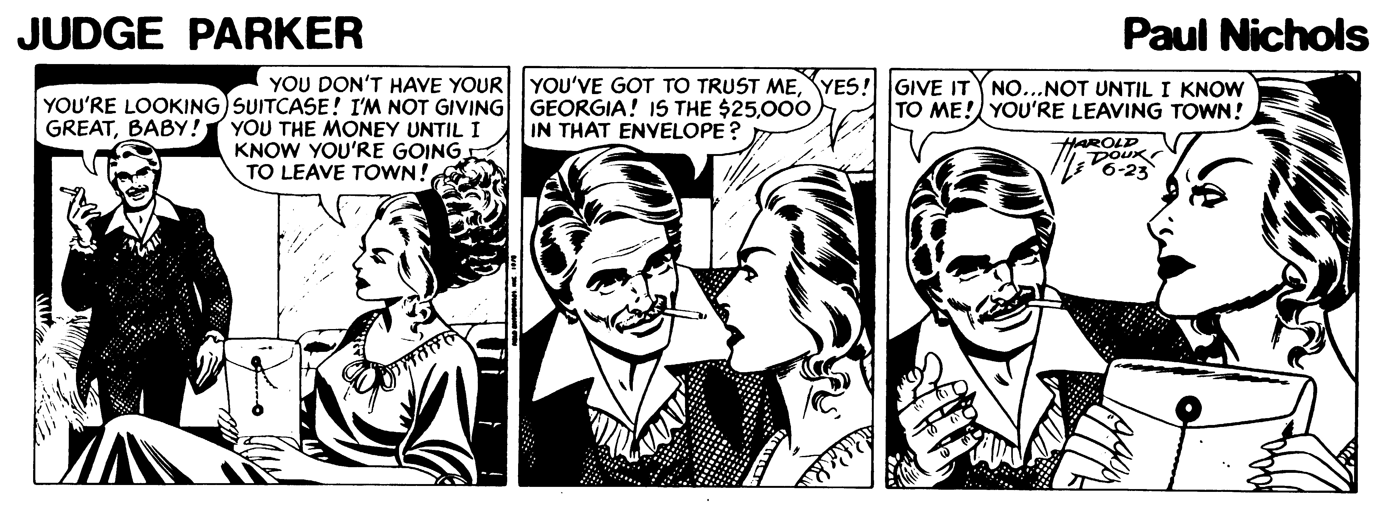 Judge Parker Vintage Comic Strip 1978-06-23 | Comics Kingdom
