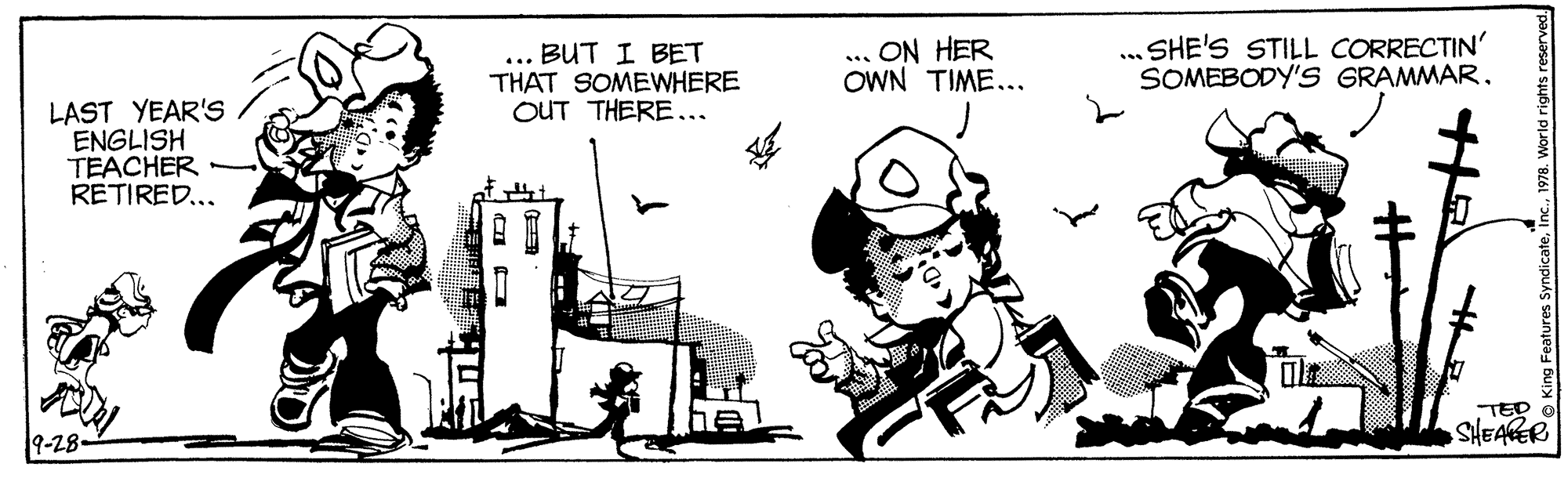 Quincy Comic Strip 1978-09-28 | Comics Kingdom