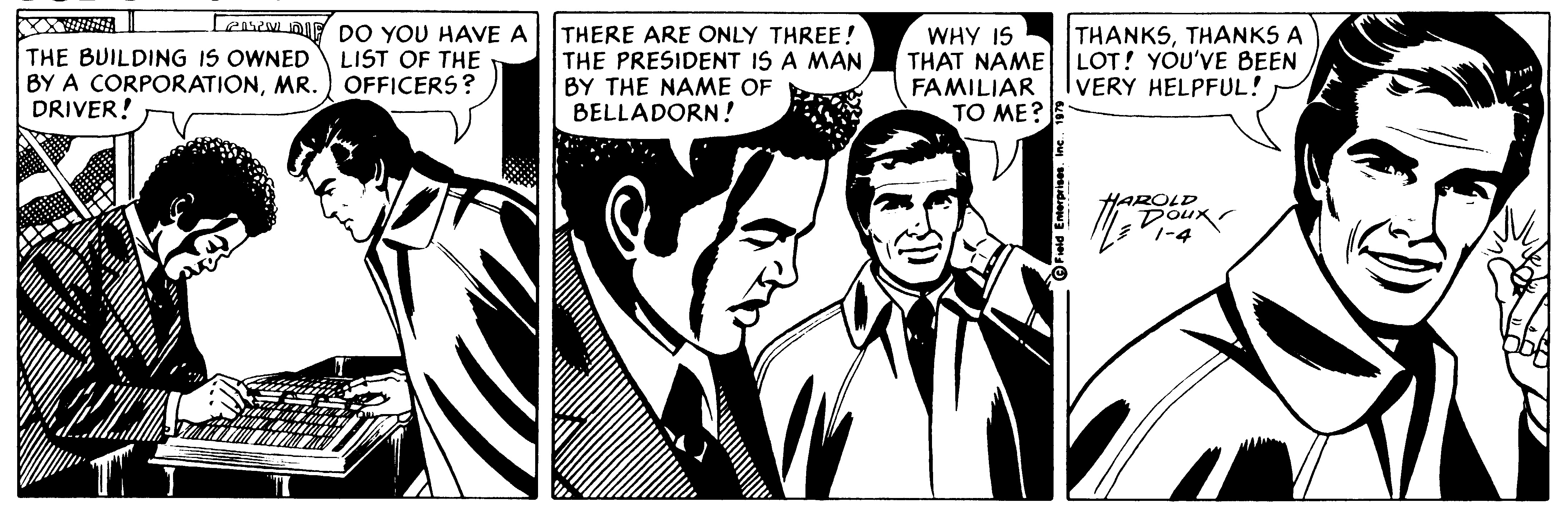 Judge Parker Comic Strip 1979-01-04 | Comics Kingdom