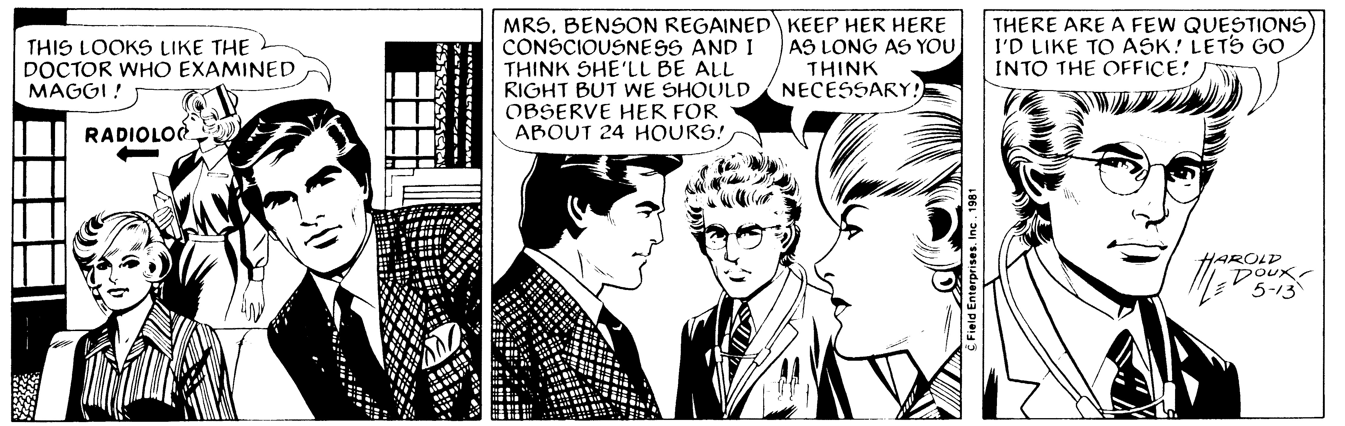 Judge Parker Comic Strip 1981-05-13 | Comics Kingdom
