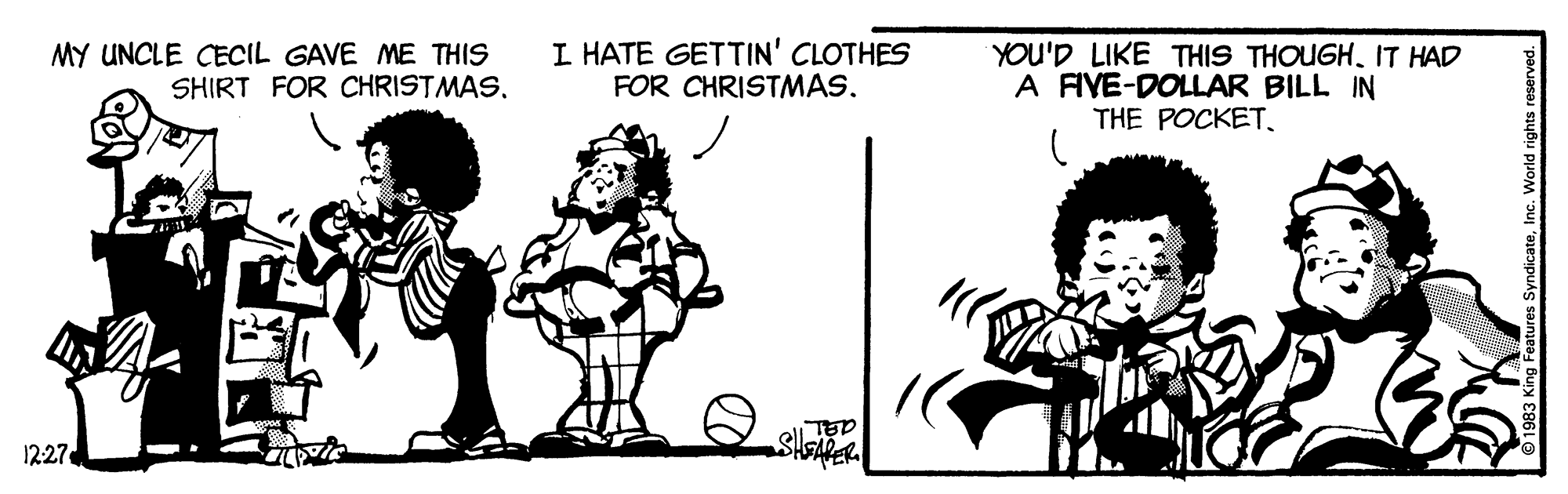 Quincy Comic Strip 1983-12-27 | Comics Kingdom