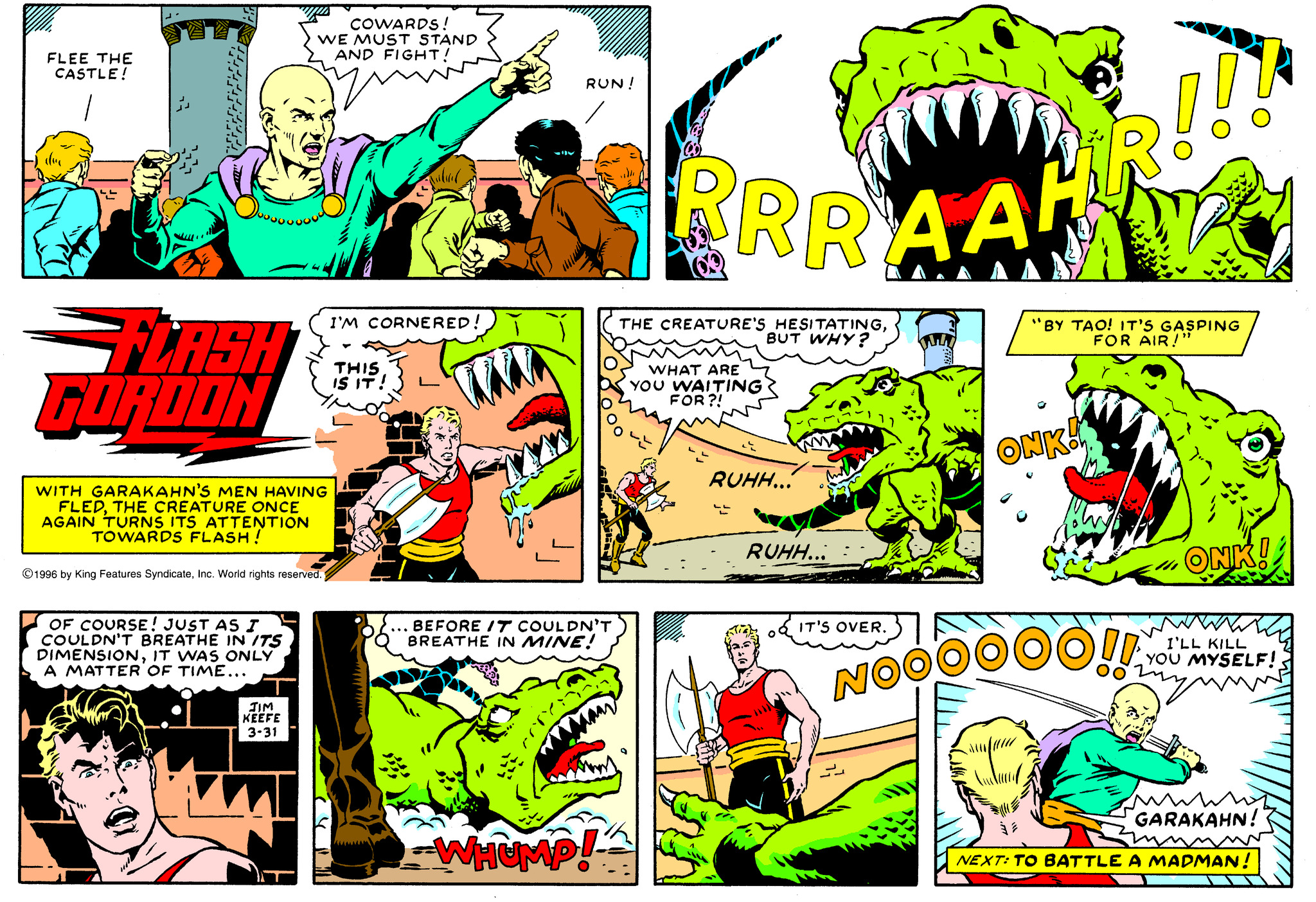 Flash Gordon Comic Strip 1996-03-31 | Comics Kingdom
