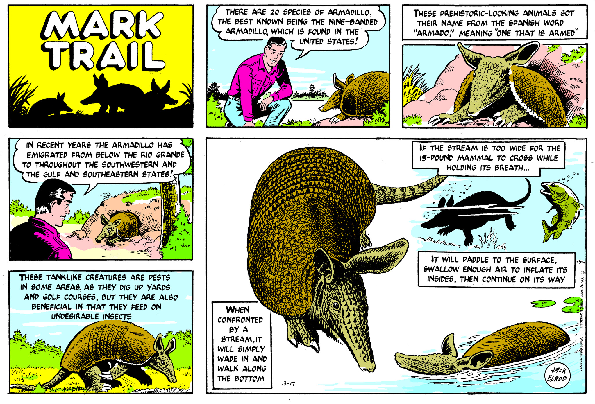 Mark Trail Comic Strip 1996-03-17 | Comics Kingdom