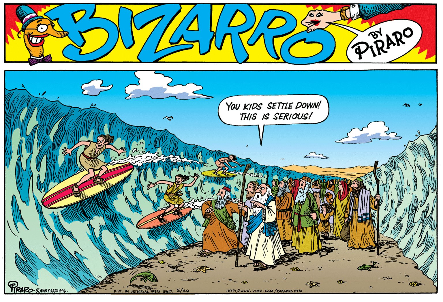 Bizarro Comic Strip 1996-05-26 | Comics Kingdom