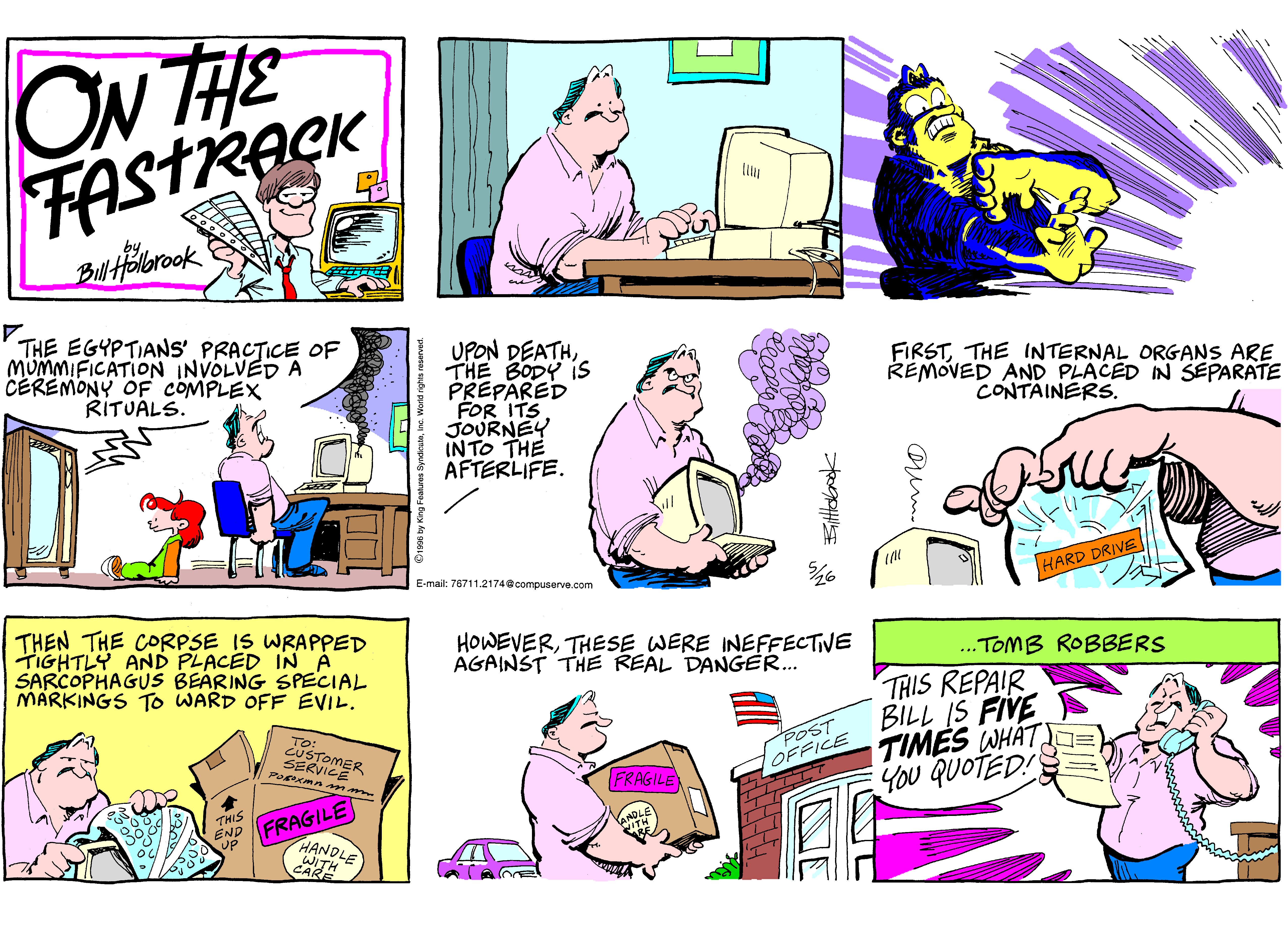 On The Fastrack Comic Strip 1996-05-26 | Comics Kingdom