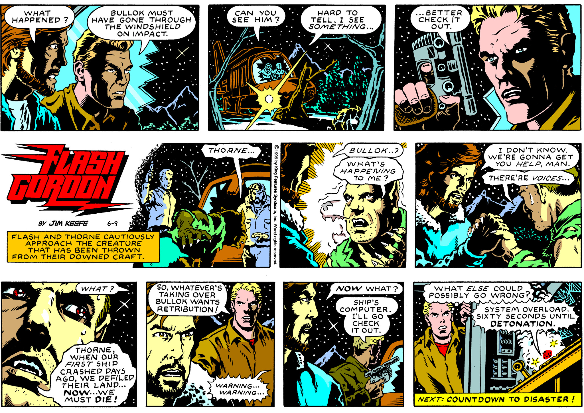 Flash Gordon Comic Strip 1996-06-09 | Comics Kingdom