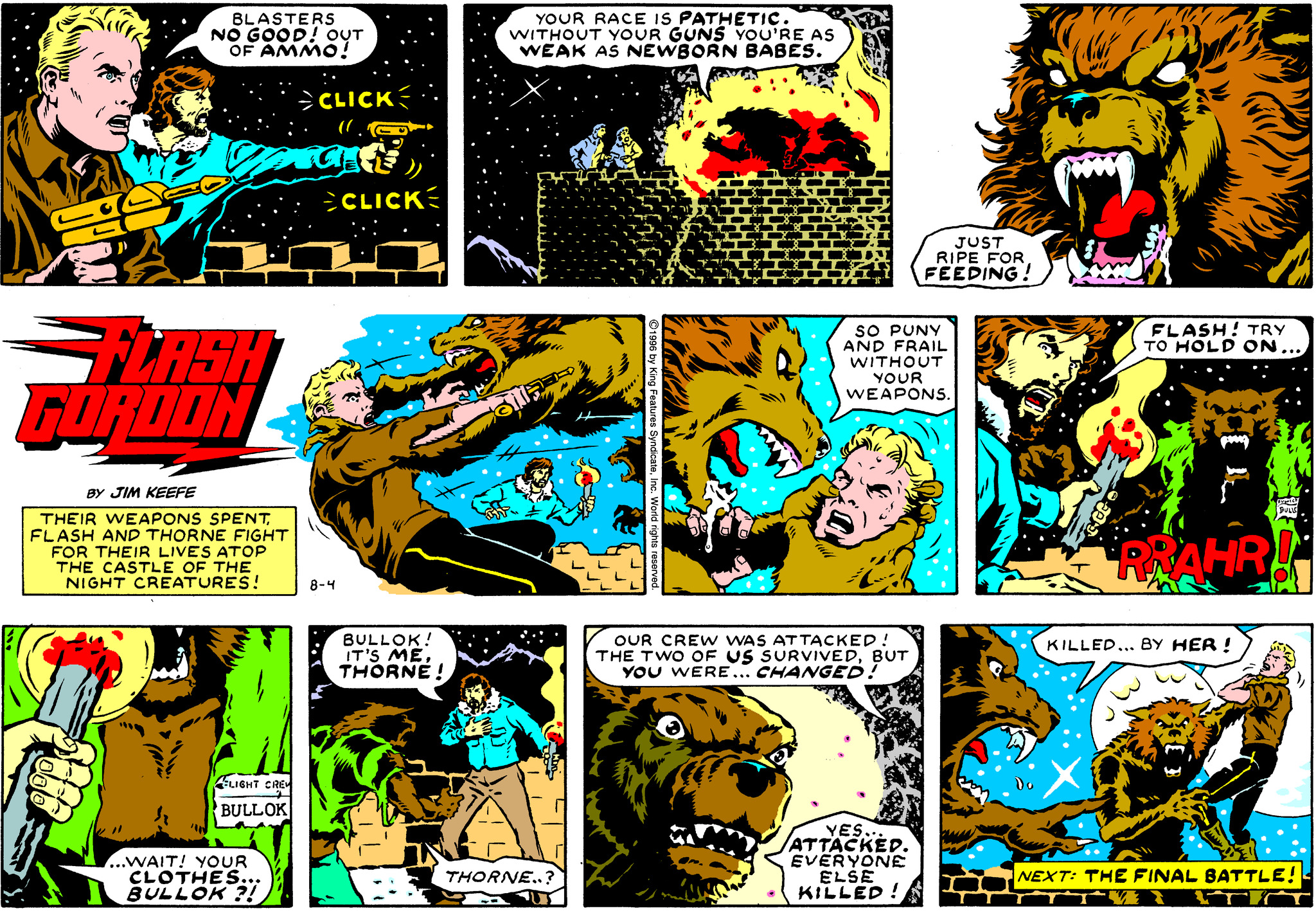 Flash Gordon Comic Strip 1996-08-04 | Comics Kingdom