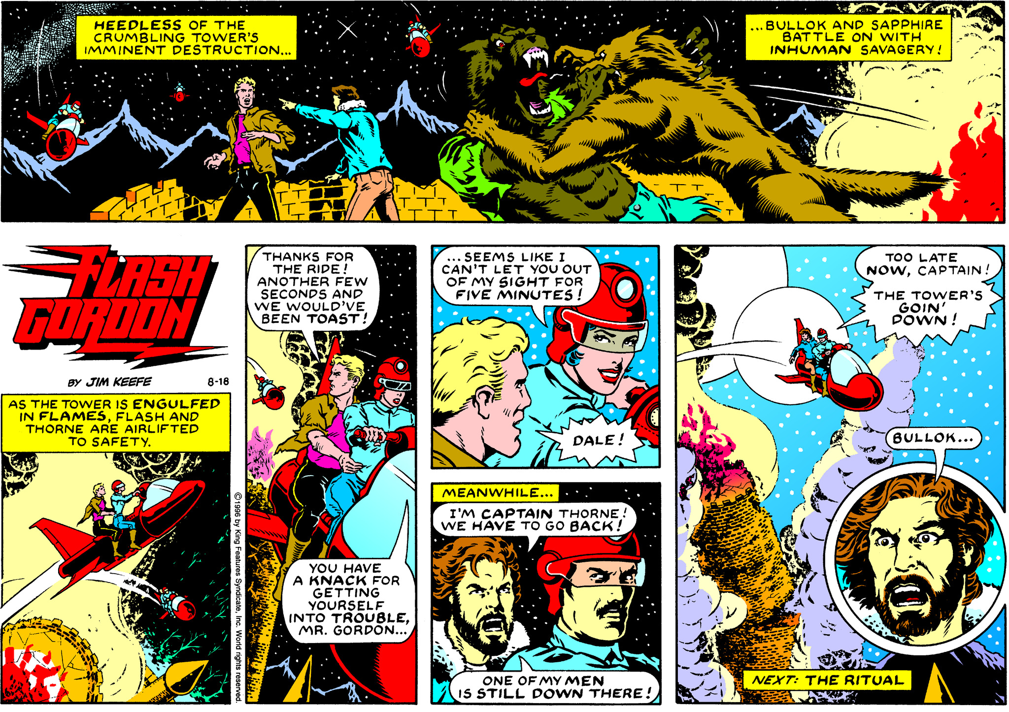 Flash Gordon Comic Strip 1996-08-18 | Comics Kingdom