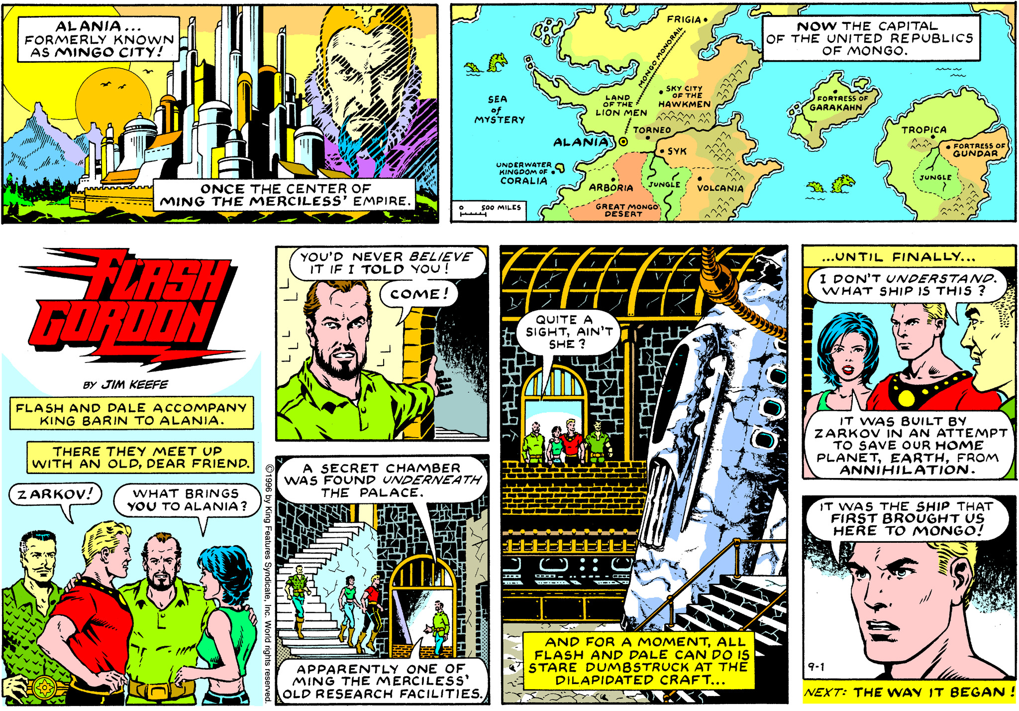 Flash Gordon Comic Strip 1996-09-01 | Comics Kingdom