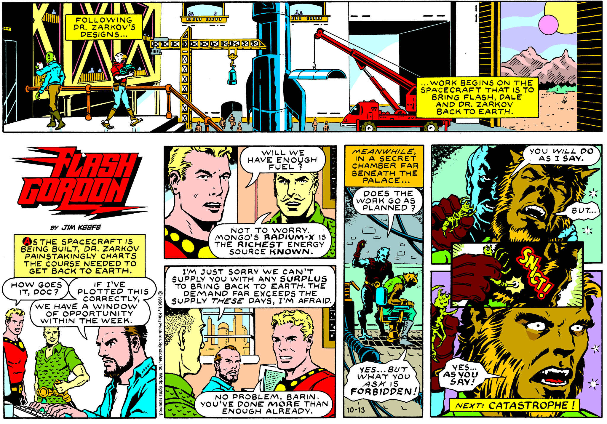 Flash Gordon Comic Strip 1996-10-13 | Comics Kingdom