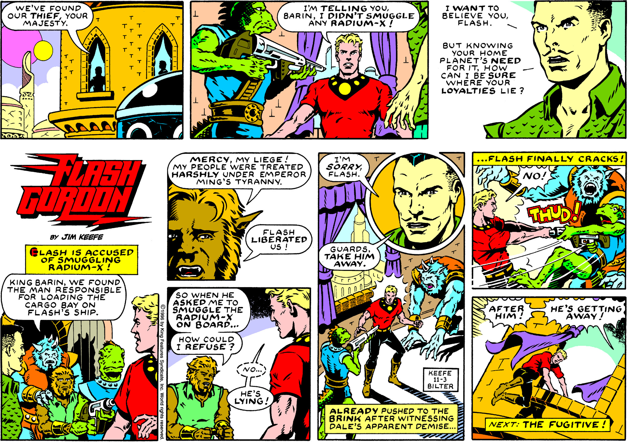 Flash Gordon Comic Strip 1996-11-03 | Comics Kingdom
